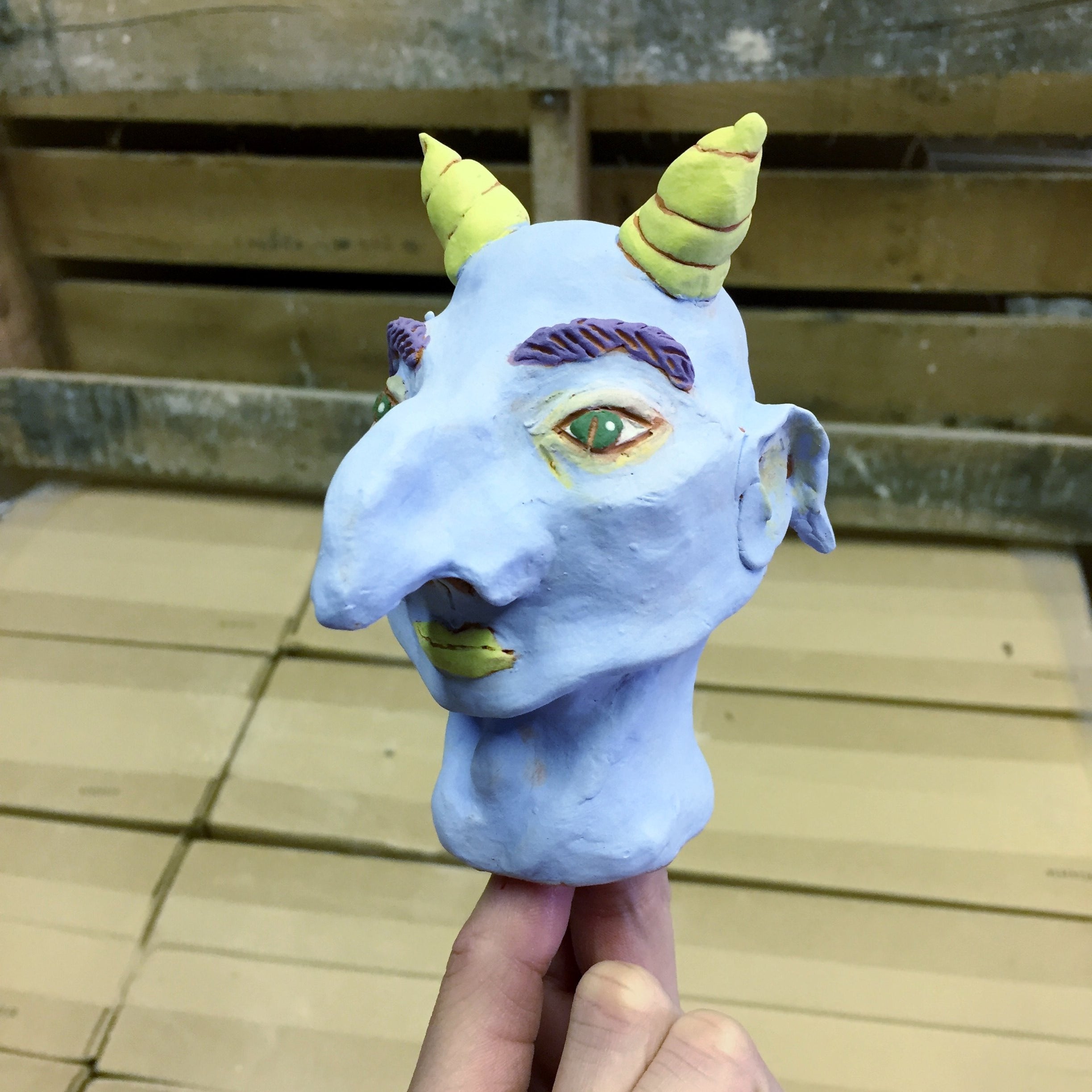 Clay Gargoyle Head - Free Downloadable PDF– Rovin Ceramics